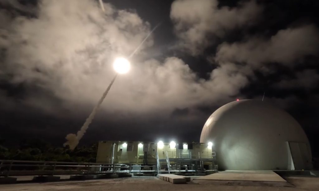 FIRST-EVER BALLISTIC MISSILE INTERCEPTION TEST FROM GUAM CONDUCTS BY US ...